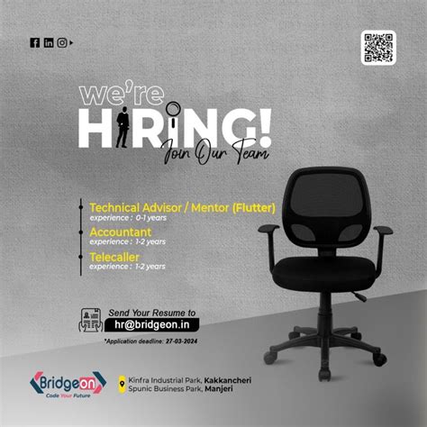 Bridgeon Solutions On Linkedin Jobsearch Career Jobinterview Hiring Startup Calicut