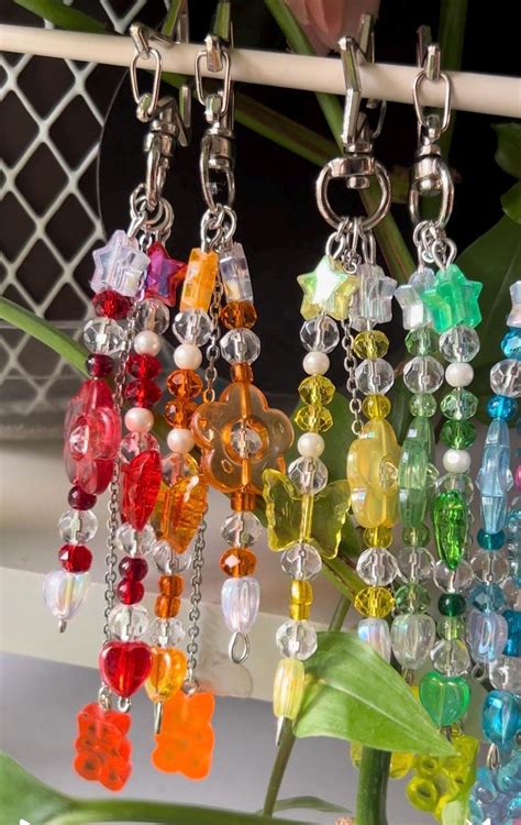 Beaded Keychains Etsy
