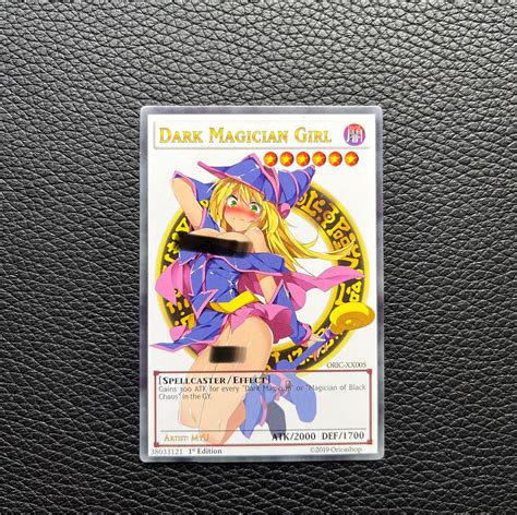 Custom Made Mature Yugioh Orica Cards Lewd Yugioh Waifu Cards Lewd Anime Waifu Cards Collectible