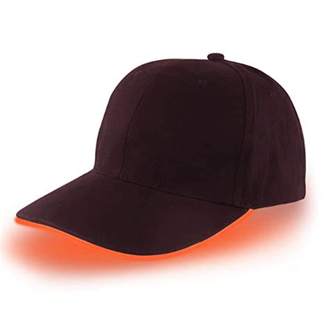 Linlin Led Hat Men Women Led Baseball Hat Light Up Hat Flash Glow Rave