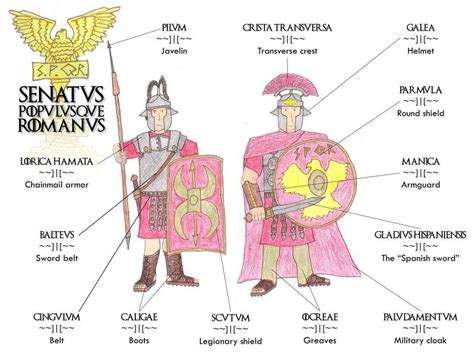 Roman Armor Diagram The Roman Army Ii Armor Roman Armor Ancient