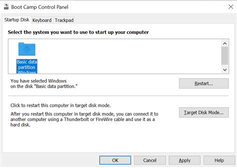 Resetting Windows 10 In Bootcamp Removes Macos Icon In Bootcamp Control Panel R Bootcamp