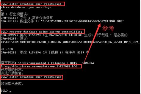 oracle ora 01033 oracle initialization or shutdown in progress 错误解决办法