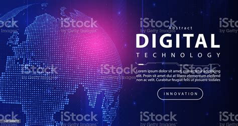 디지털 기술 전세계 글로벌 네트워크 인터넷 연결 파란색 배경 추상 사이버 기술 미래 행성 지도 세계 Ai 빅 데이터 혁신 5g 무선 와이파이 미래 그림 벡터 0명에 대한