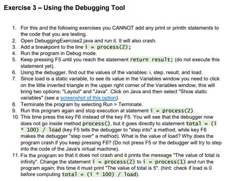 Solved Public Class Debuggingexercise2 Private Static Int