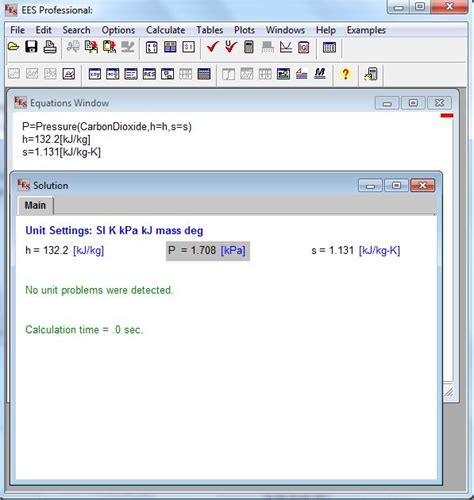 Why Does Refprop Or Ees Is Not Converge For A Pressure Value Of Co2 For A Certain Range Of