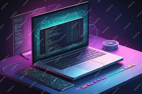 Software Development Programming Coding And Software Testing On Laptop