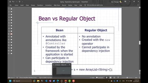 Spring Dependency Injection Youtube