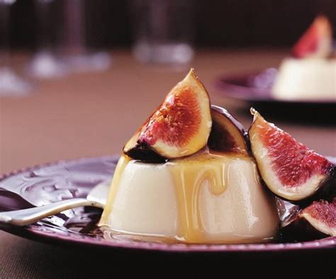 How To Make Clove Panna Cotta With Fresh Figs Recipe Fig Dessert