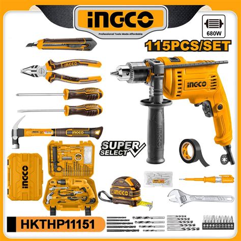 Ingco 115 Pcs Household Tools Set — Super Tools Bangladesh