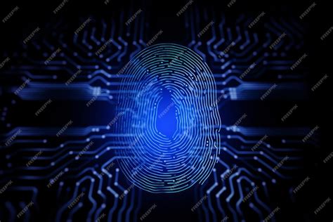 Premium Ai Image Explore The Fusion Of Cybersecurity And Biometrics