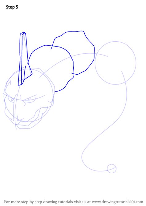 How To Draw Onix From Pokemon Pokemon Step By Step