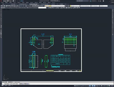 跨径16米实心板桥施工图 Autocad 2000 模型图纸下载 懒石网