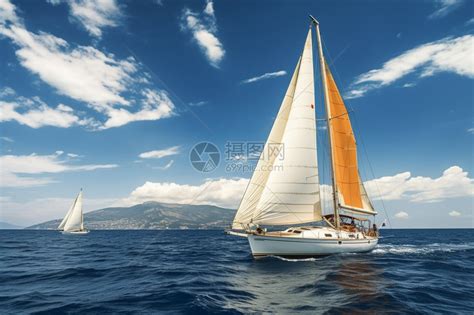 海上漂泊的船只高清图片下载 正版图片600291630 摄图网