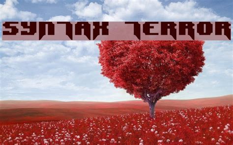 Syntax Terror Font