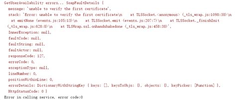 Error Unable To Verify The First Certificate · Issue 215 · Gautamsiews Javascript Api · Github