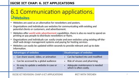 765835037 Igcse Ict Chapter 6 Ict Applications Pptx