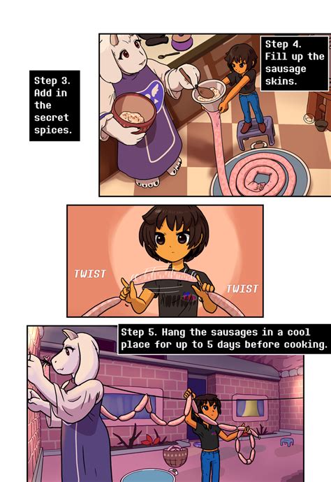 Frisk And Tori Make Soseg Cafe Frisk R Undertale