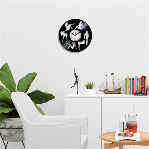 Retro Clock Sexy Girl Clock Streptyze For Man Sexy Super Girl Mens Gift Love Gifts Present For