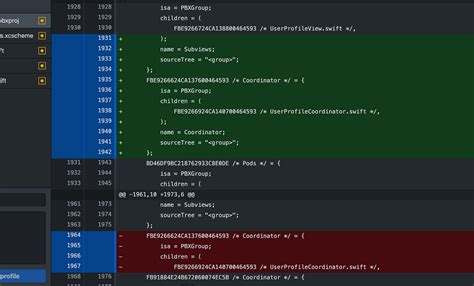 Xcode Xcodeproj Merge Debugging Merge Strategy For File “ Xcodeproj