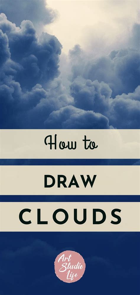 How To Draw Clouds Cloud Drawing Tutorial Cloud Drawing Drawing Themes Cloud Art
