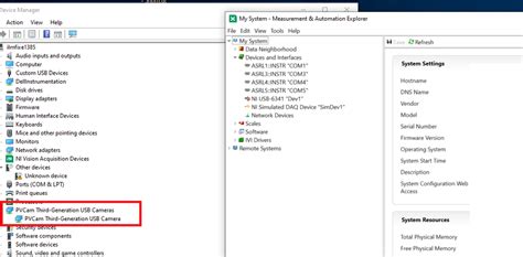 Cant See Camera Usb 32 Gen 2 On Labview Max Ni Community