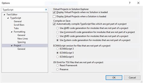 Typescript Use Angular2 With Visual Studio Stack Overflow