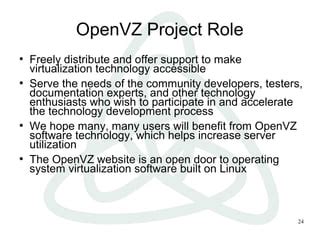 Linux Virtualization PPT