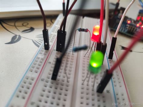 Arduino学习篇记录21——面包板点亮发光二极管