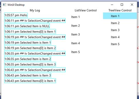 Preview 4 Treeview Selecteditem Not Updating Correctly · Issue 4215 · Microsoftmicrosoft Ui