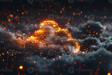 Cloud Computing Network Safe Encrypted Storage Personal Data Protection Verified Technology