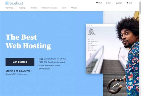 해외 웹호스팅 서비스 블루호스트bluehost 소개 워드프레스 정보꾸러미