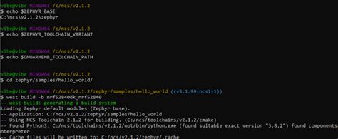Not Able To Build Sample Application Using Nrf Connect For Vs Code Nordic Qanda Nordic Devzone
