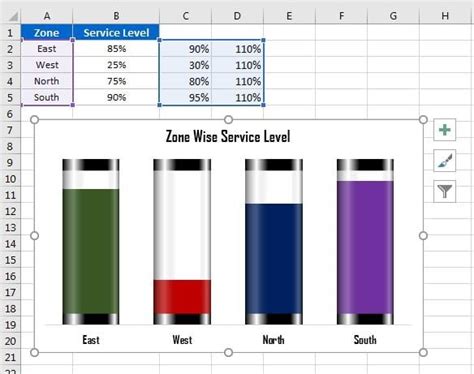 3d Glass Chart In Excel Pk An Excel Expert