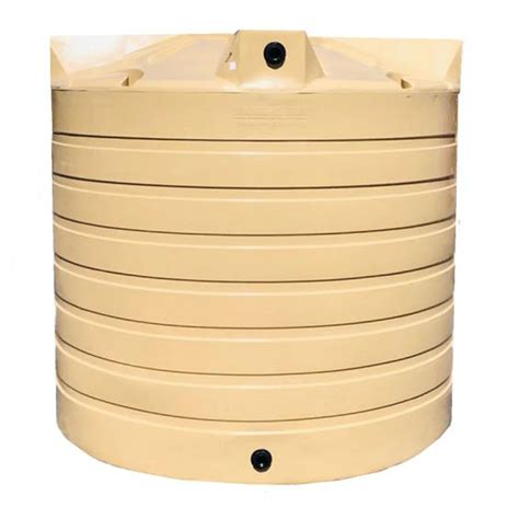 2500l Vertical Water Tank 2650l Max Capacity Beige Makoro
