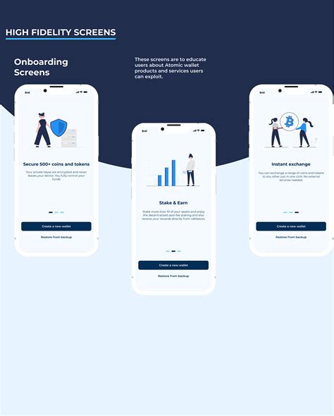 Atomic Wallet App Redesign On Behance