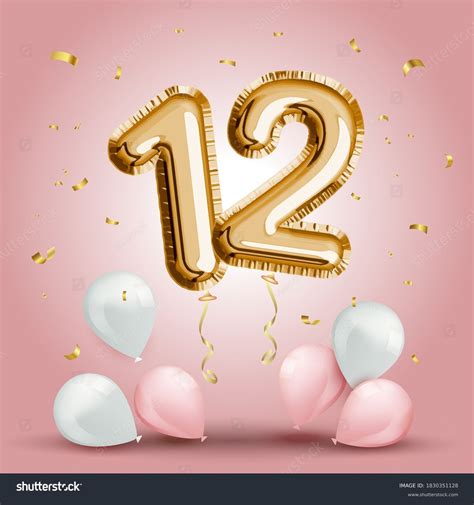Number 12 Birthday