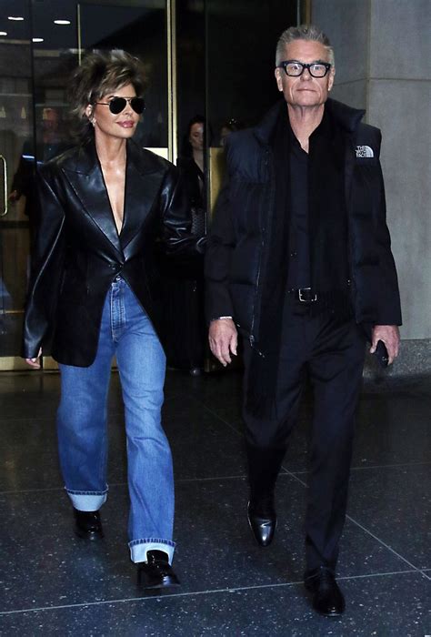 Lisa Rinna And Harry Hamlin Leaves Today Show In New York 02142023