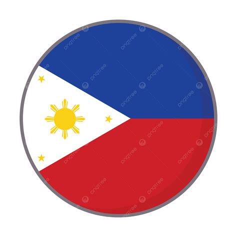 필리핀 국기 배지 벡터 필리핀 제도 깃발 배지 Png 일러스트 및 벡터 에 대한 무료 다운로드 Pngtree