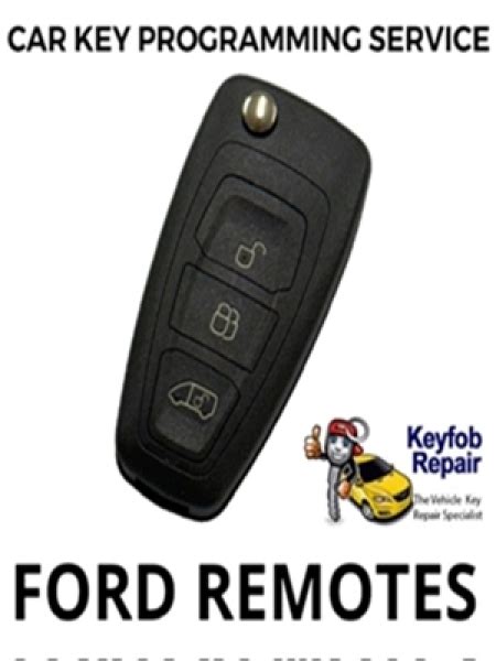 Ford Transit Custom Connect Remote Key Programming Service
