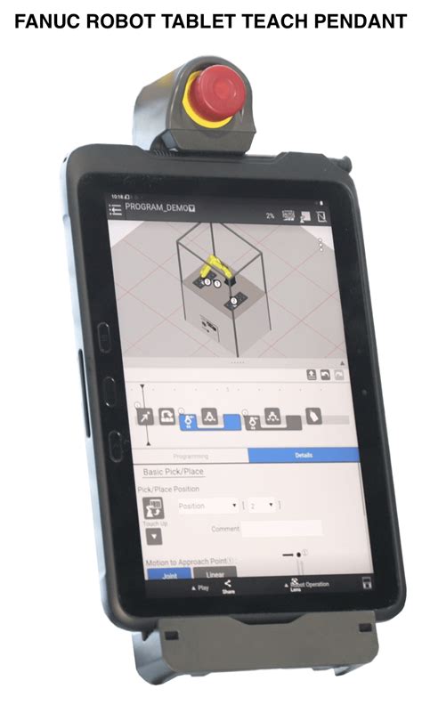 FANUC TABLET TEACH PENDANT FOR ROBOTS R A B Industries Inc