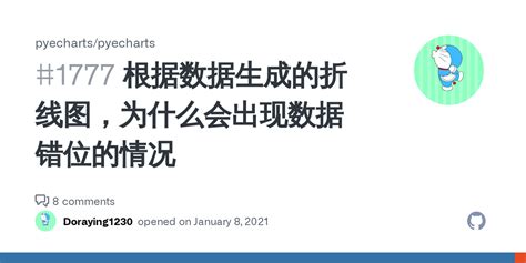 根据数据生成的折线图，为什么会出现数据错位的情况 · Issue 1777 · Pyechartspyecharts · Github