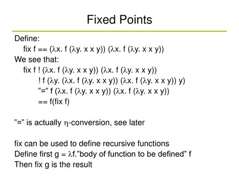 Ppt Advanced Formal Methods Lecture 2 Lambda Calculus Powerpoint Presentation Id3216740