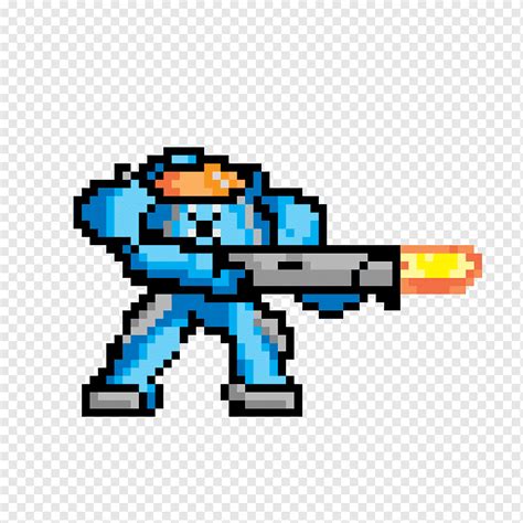 스타 크래프트 Ii 자유의 날개 픽셀 아트 스페이스 마린 기타 기타 무기 장난감 Png Pngwing