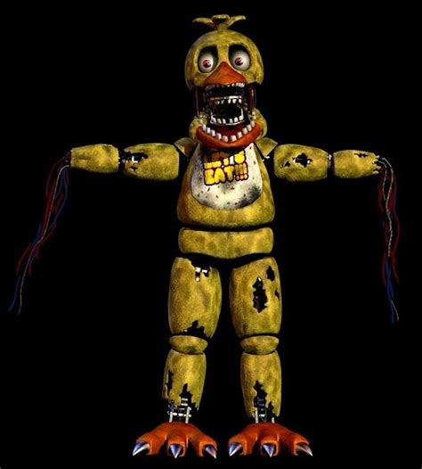 Withered Chica Full Body V2 By Freemanru Official On Deviantart