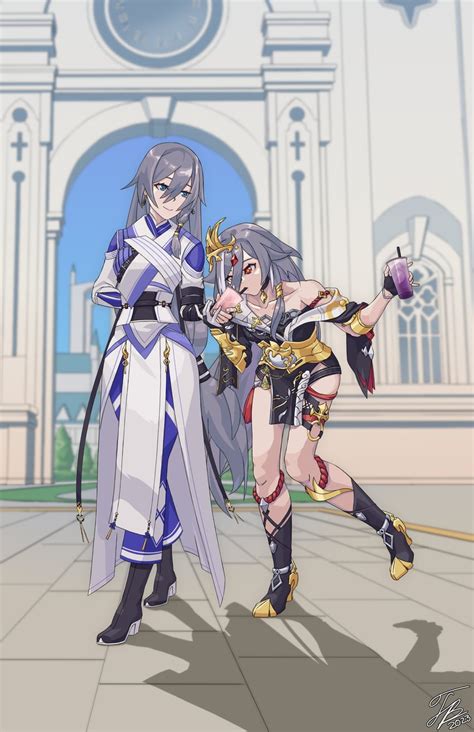 Fu Hua Fu Hua Fu Hua And Fu Hua Honkai And More Drawn By Vividambitions Danbooru