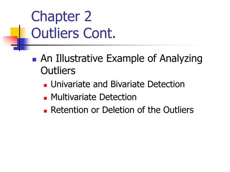 Ppt Multivariate Data Analysis Chapter 2 Examining Your Data Powerpoint Presentation Id 387568