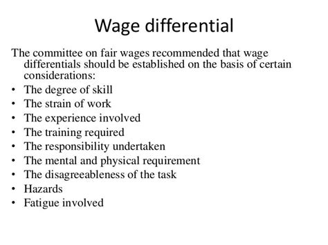 Wage Differentials Causes At Charlotte Smartt Blog