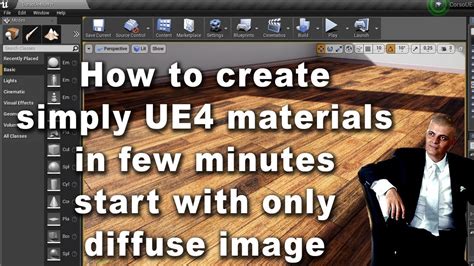 UE4 Tutorial How To Create Simply Material In Few Minutes Start With