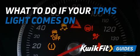 Tyre Pressure Monitoring Systems TPMS Sensor Valves Kwik Fit